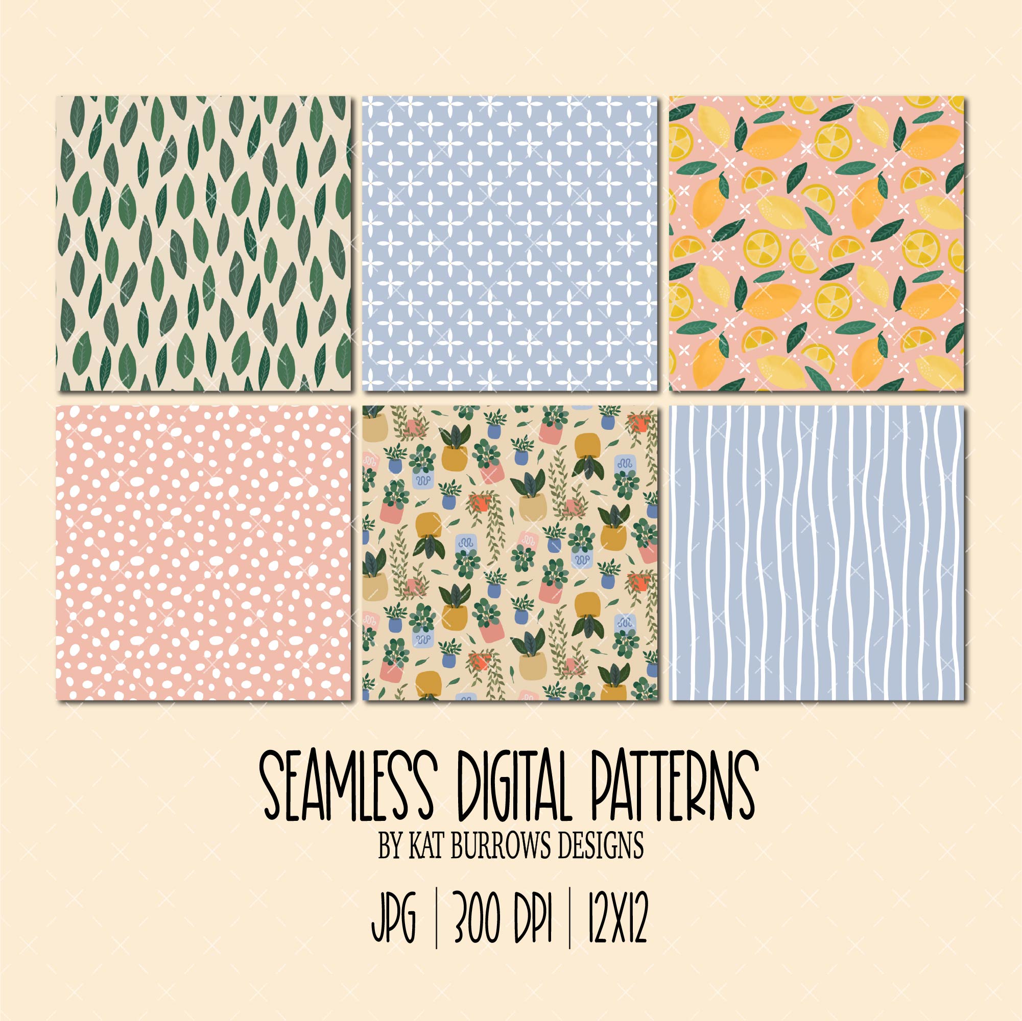 Art Prints / Patterns – Kat Burrows Designs