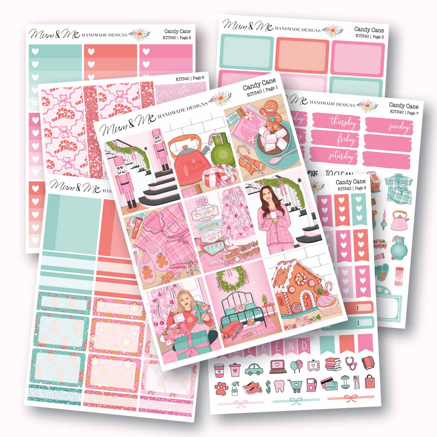 Candy Cane – Kat Burrows Designs