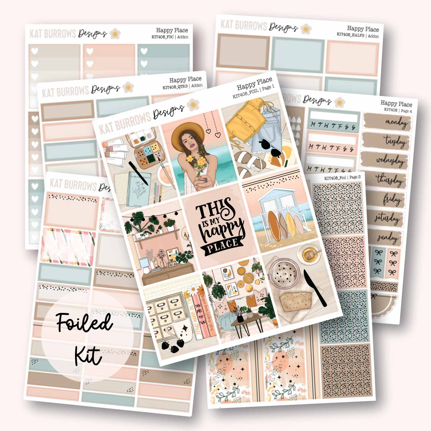 Happy Place – Kat Burrows Designs
