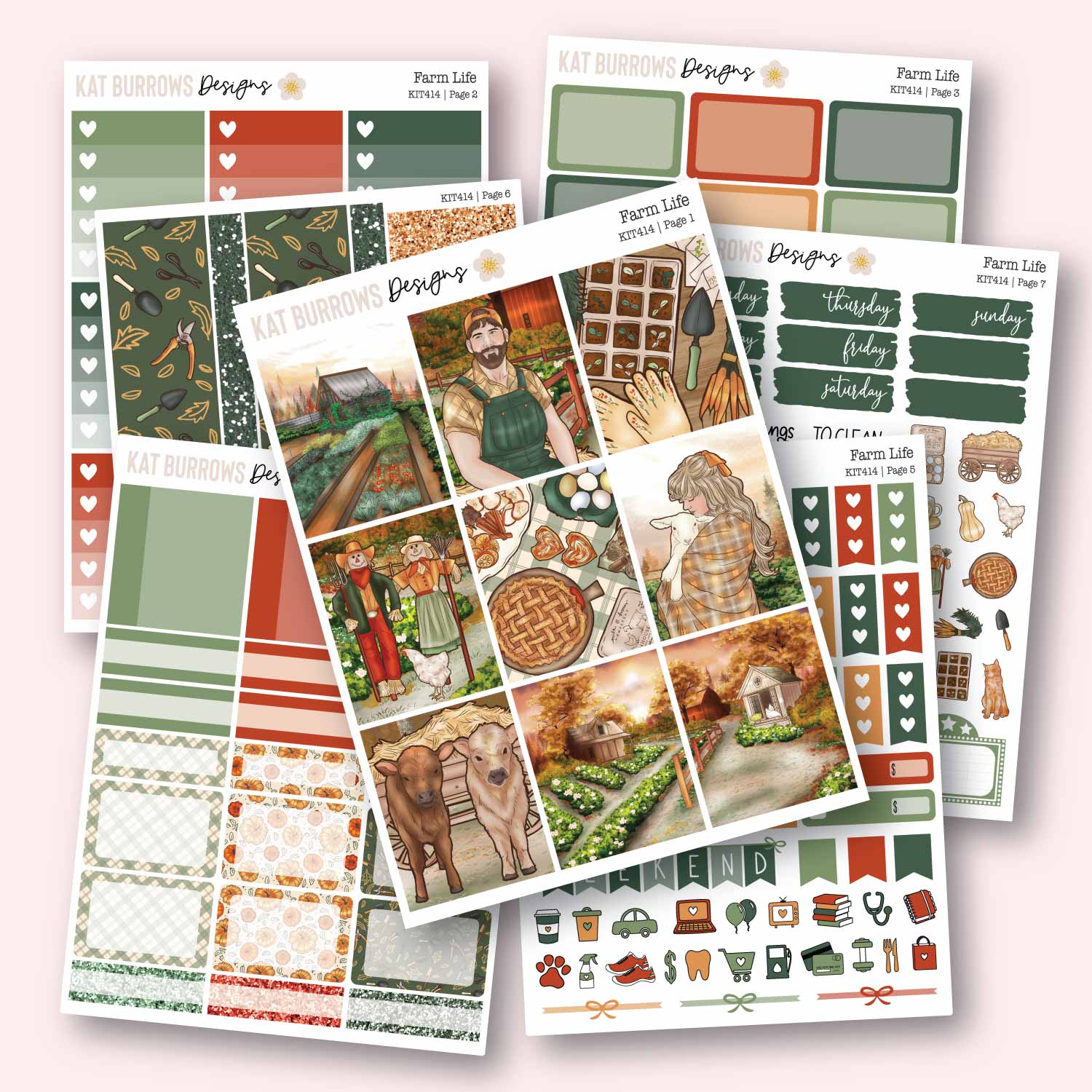Farm Life – Kat Burrows Designs